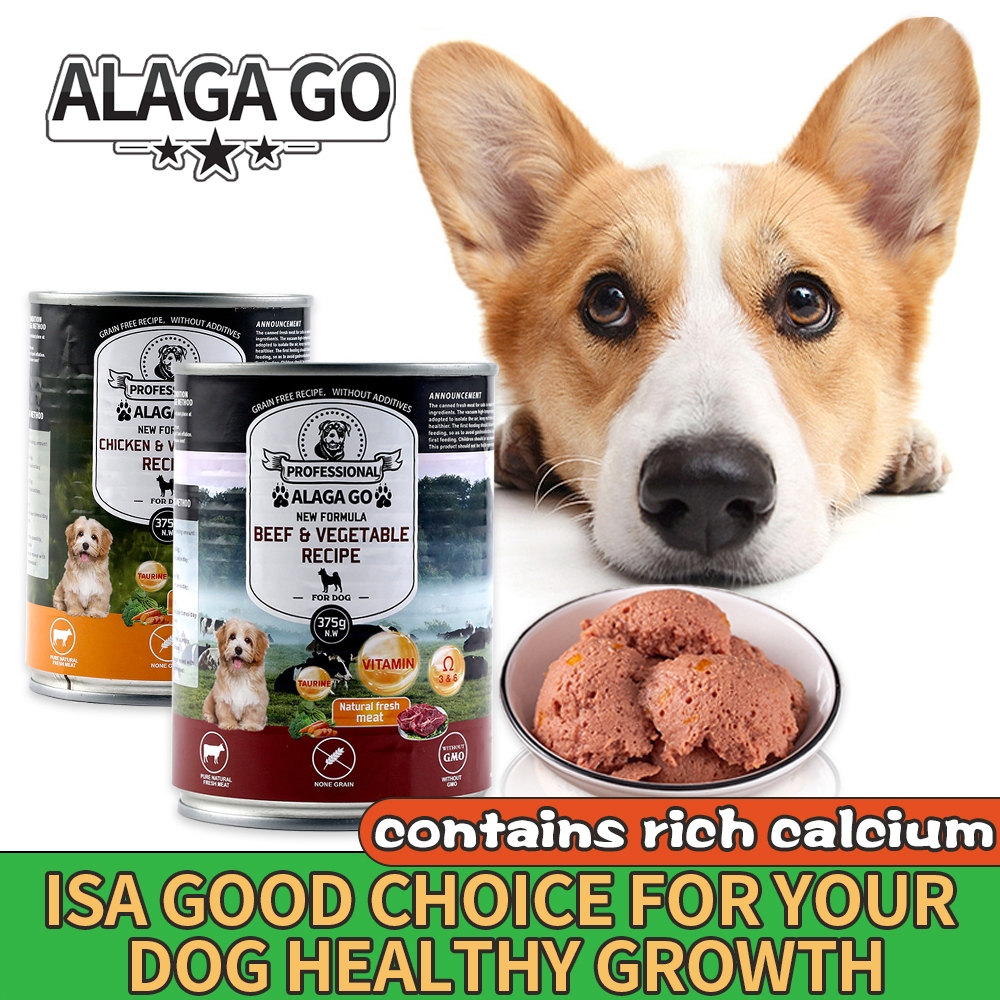 Alaga go Dog food for puppy easy digest promoting smooth fur for your ...