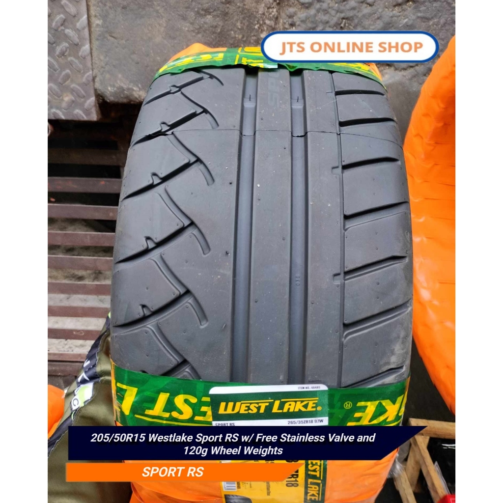 205/50R15 Westlake Sport RS w/ Free Stainless Valve and 120g Wheel ...