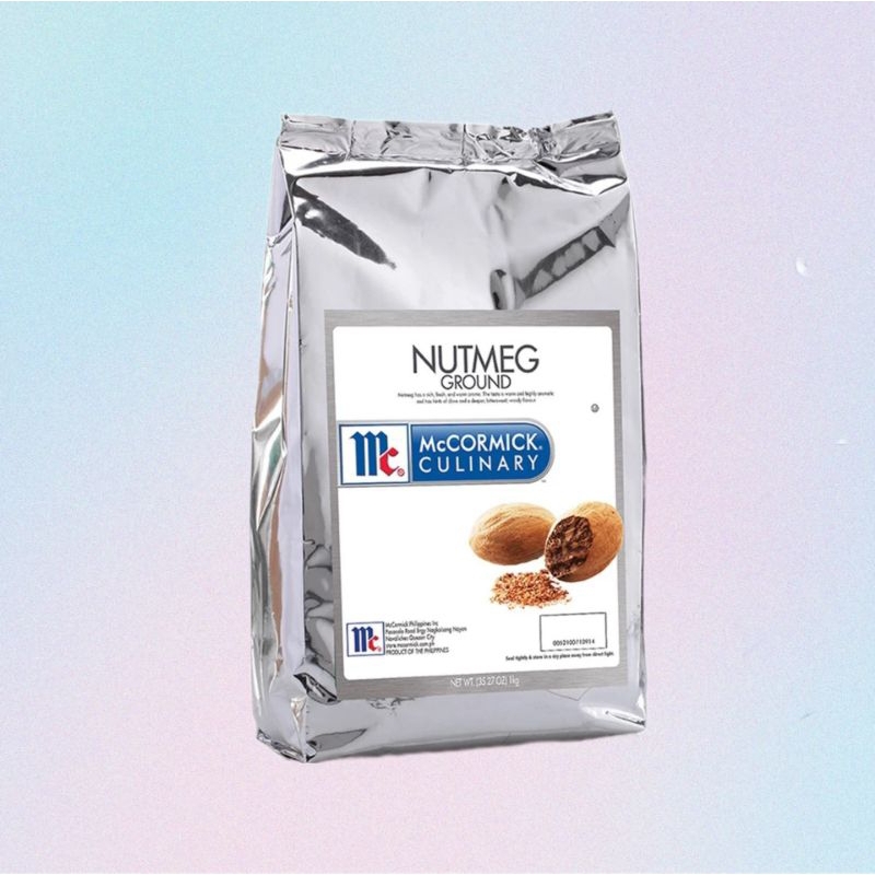Mccormick Nutmeg Ground 1 Kg( w/o silver packaging) | Shopee Philippines