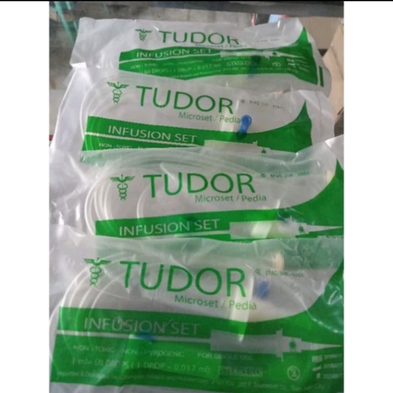 INFUSION SET MICROSET PEDIA(TUDOR) | Shopee Philippines