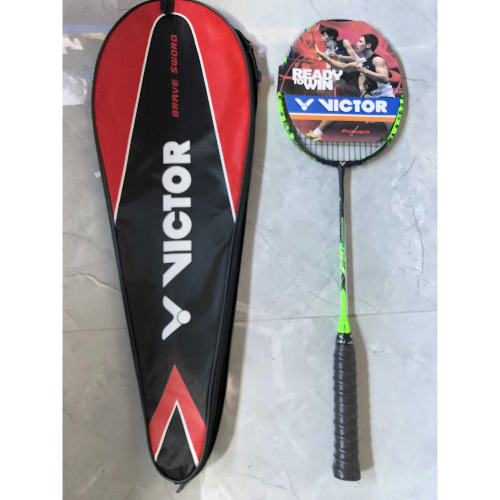 Victor THRUSTER K-ONIGIRI 4U Full Carbon Single Badminton Racket with ...