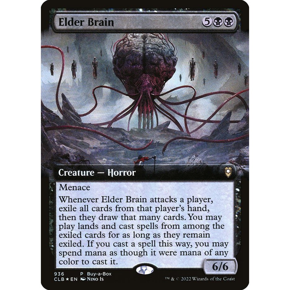 Elder Brain (Extended Art) - Commander Legends: Battle for Baldur's ...