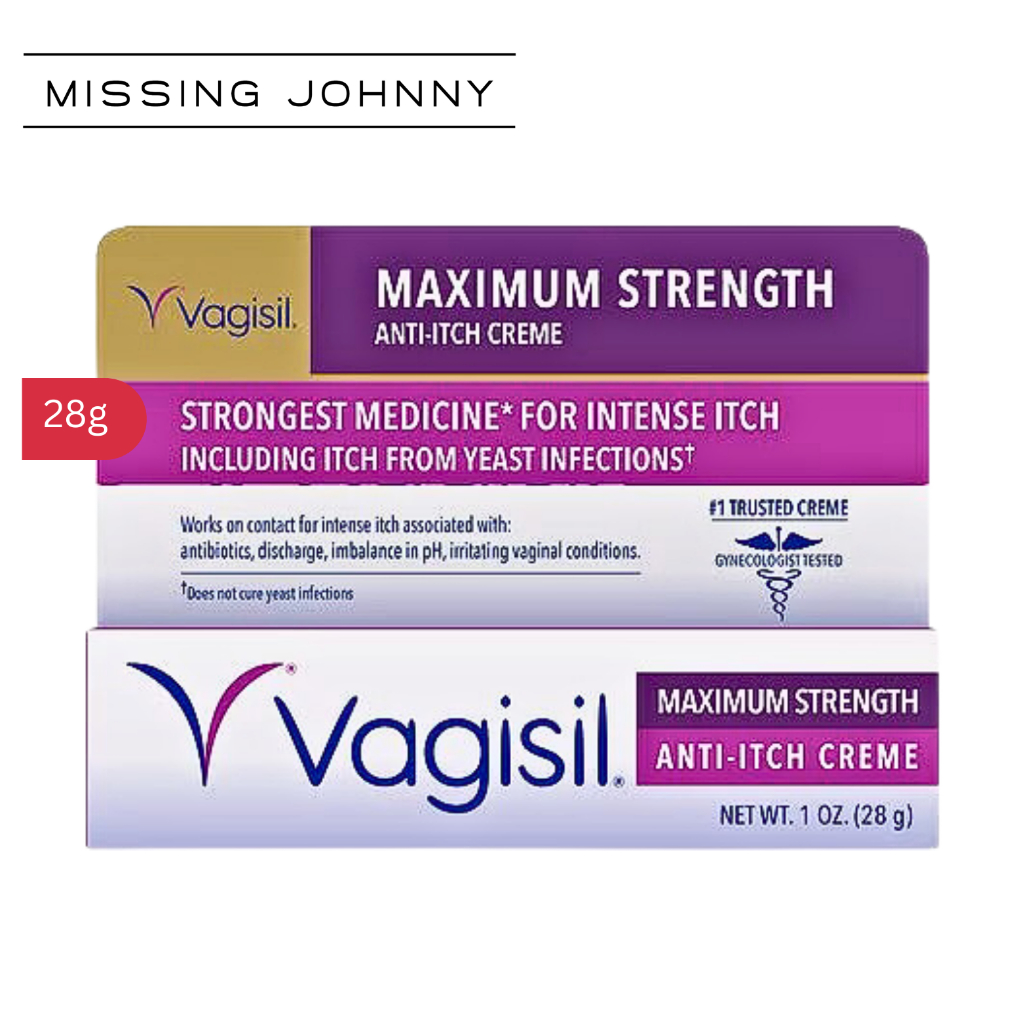 Vagisil Maximum Strength Feminine Anti Itch Cream 28g Shopee Philippines