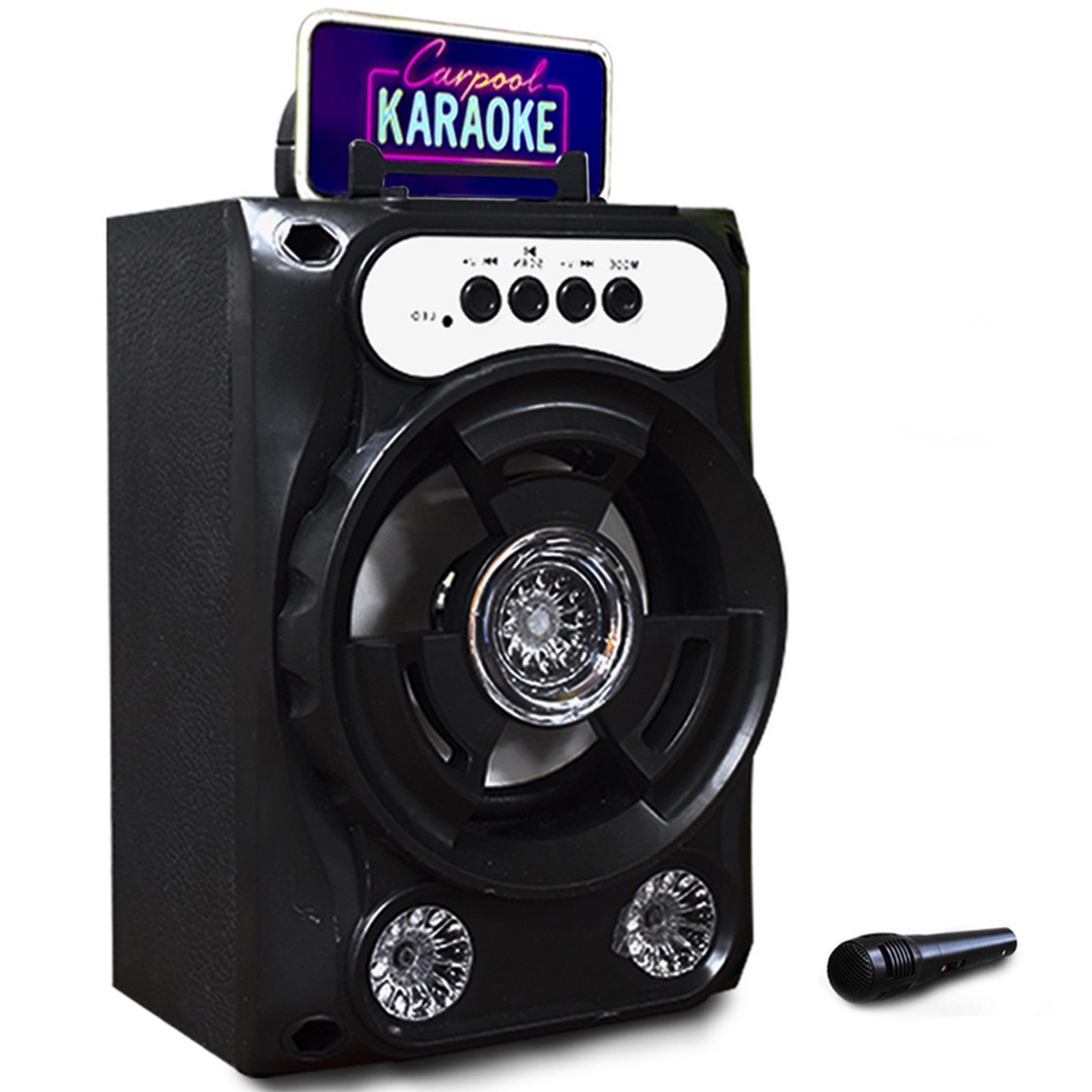 Original Bluetooth Karaoke LED bass Speaker with Free Microphone wire ...