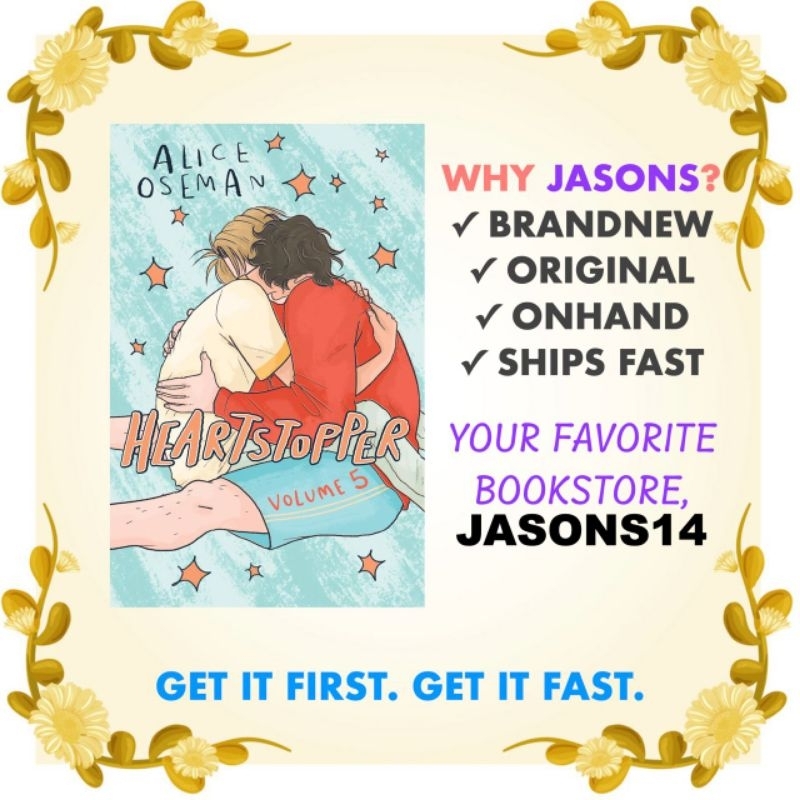 Heartstopper Volume 5 by Alice Oseman | Shopee Philippines