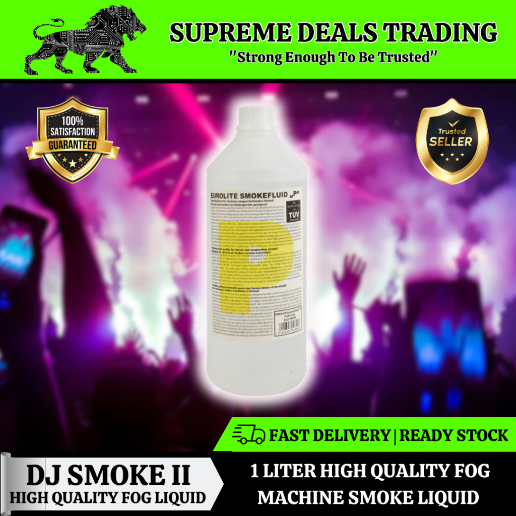 HIGH QUALITY FOG MACHINE LIQUID KAYA DJ SMOKE 1 LITER | Shopee Philippines