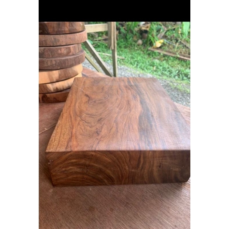solid sangkalan heavy duty 2"×10"×15"sangakalan chopping board | Shopee ...
