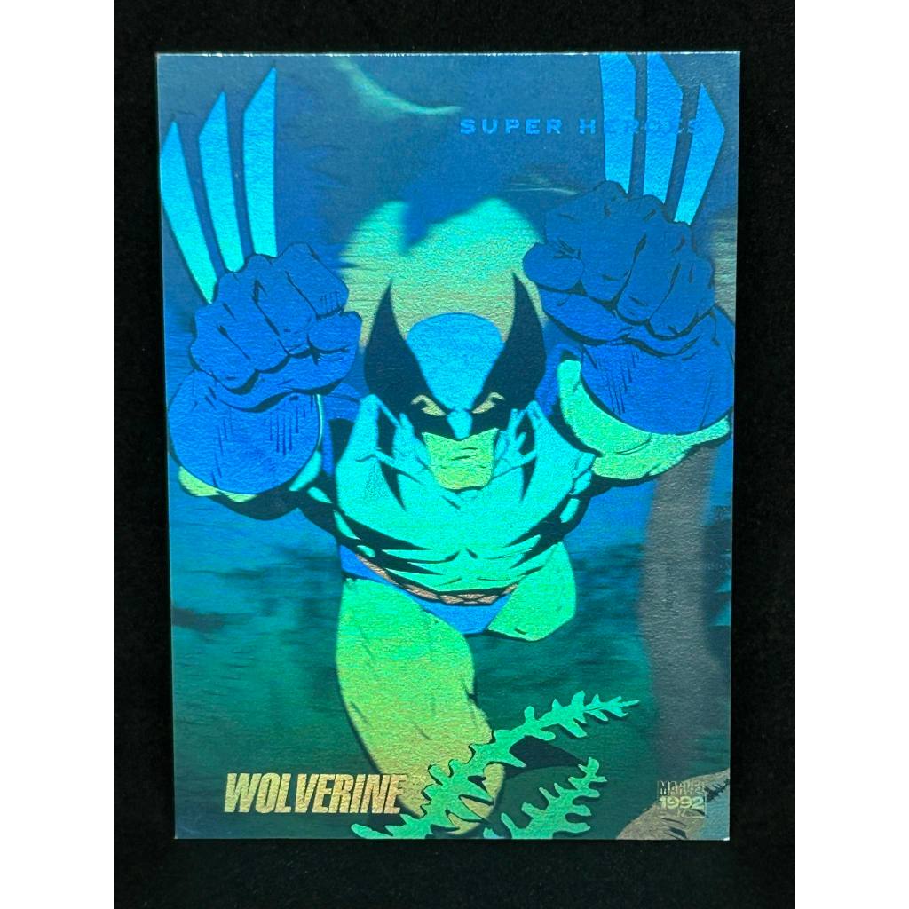 1992 Impel Marvel Universe - Holograms H-3 Wolverine card | Shopee ...