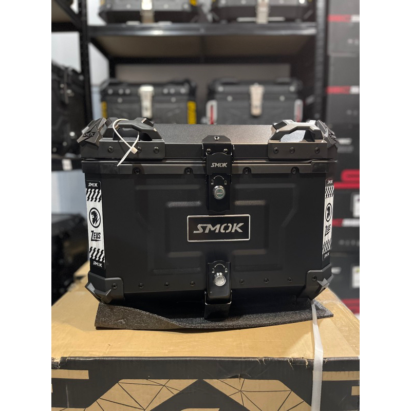 SMOK ALLOY TOP BOX 28L,35L, 45L & 55L Anti-scratch with FREE backrest ...