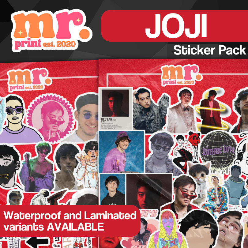 JOJI STICKERS 88 RISING WATERPROOF STICKERS JOJI MILLER | Shopee ...