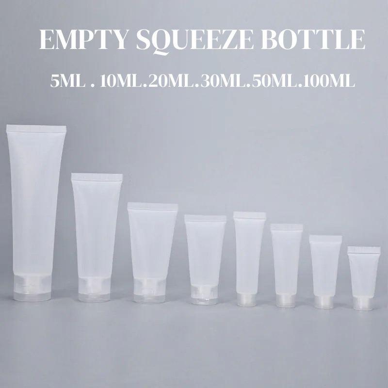 5ML ️10ML ️20ML ️30ML ️50ML ️100ML EMPTY SQUEEZE BOTTLE MATTE ...