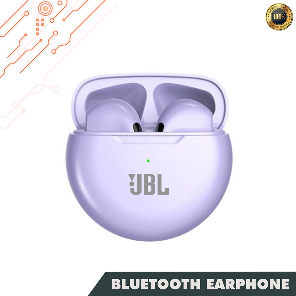 New!! JBL Earphones Pro 6 TWS Wireless Bluetooth Earbuds Touch Control ...