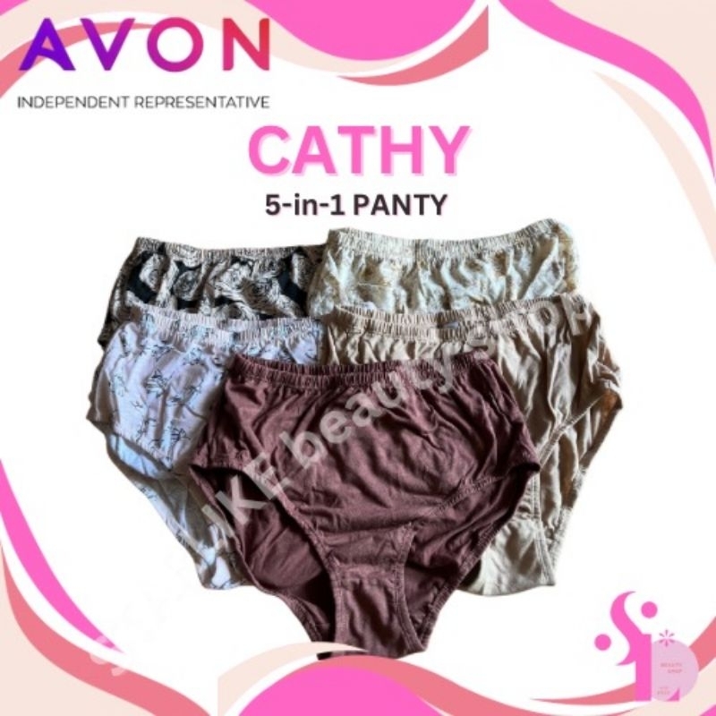 Avon Cathy 5 in 1 High Waist and Full Panty | Shopee Philippines