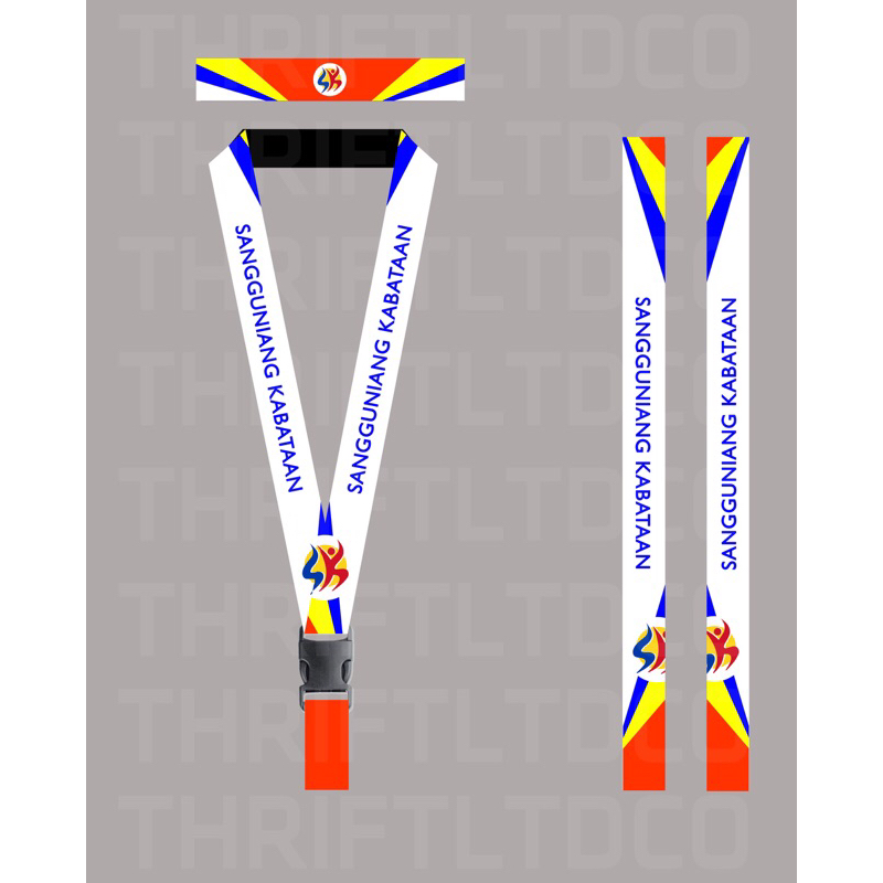 SK Sangguniang Kabataan design ID Lace Lanyard Sling | Shopee Philippines