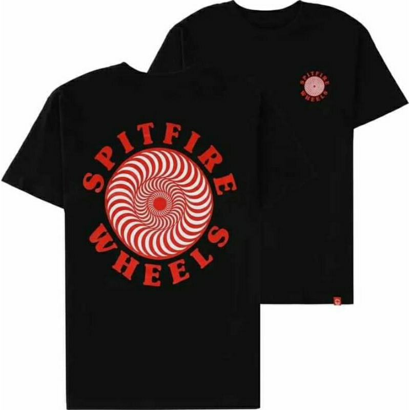 SPITFIRE OG CLASSIC FILL BLACK/RED | Shopee Philippines