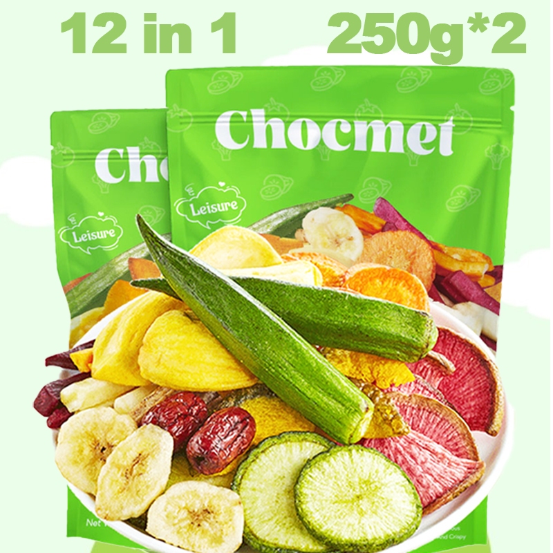 CHOCMET Buy 1 Take 1 Fruit And Vegetable Chip 12 in 1 Mixed Dried ...