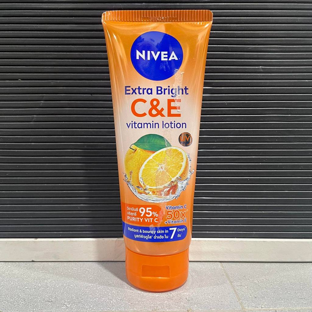 NIVEA Body Vitamin Lotion, Extra Bright Vitamin Lotion C&E, 180ml | Shopee Philippines