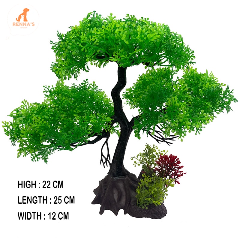 Renna's Artificial Water Grass Aquarium Decor Plant Fish Tank Landscape ...
