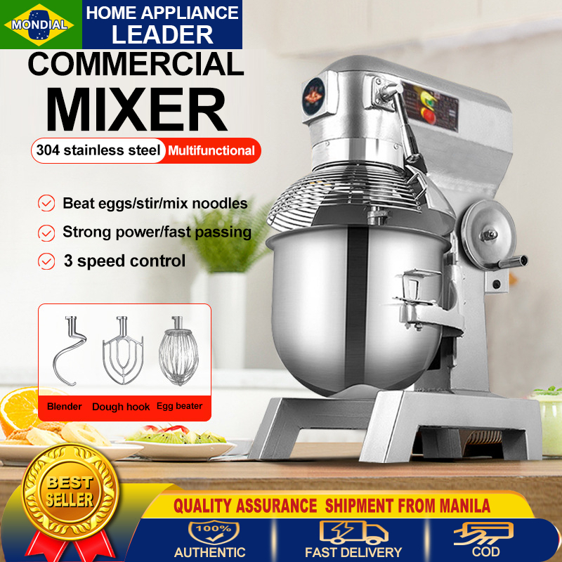 mondial 30L/20L Multifunctional Dough Mixer Cream Filling Machine Mixer ...
