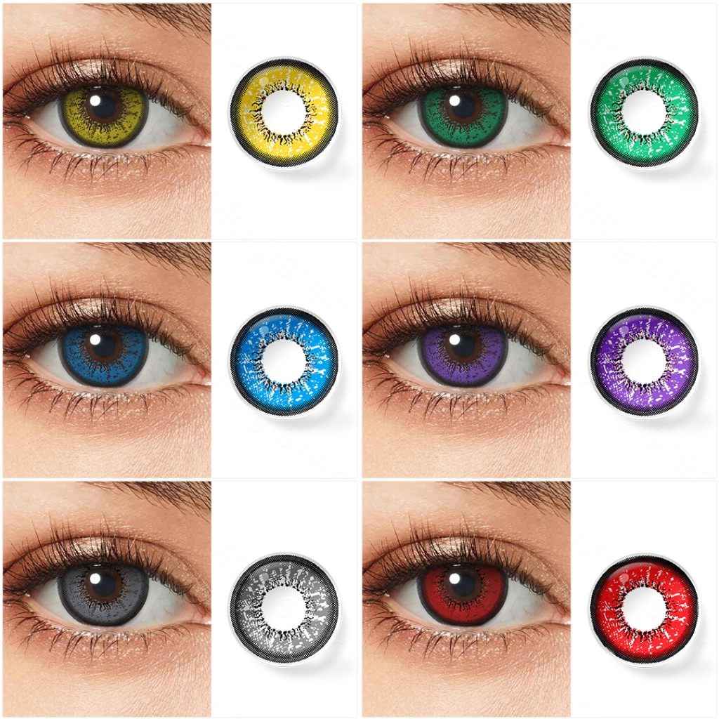 Magister Cosplay Contact Lenses 2 Pcs Anime Role-play Contact lens ...