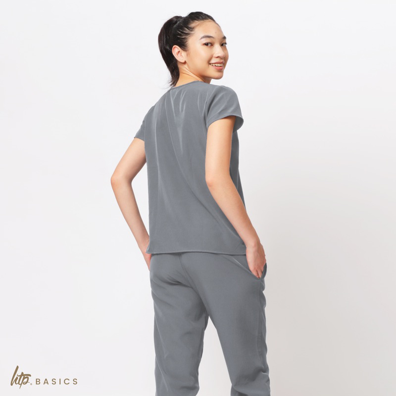 HTP Basics Women’s Unifit Scrub Suit/Scrubs for Nurse/Doctor Uniform ...