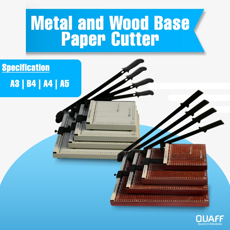 QUAFF Paper Cutter A3 / B4 / A4 / A5 | Shopee Philippines