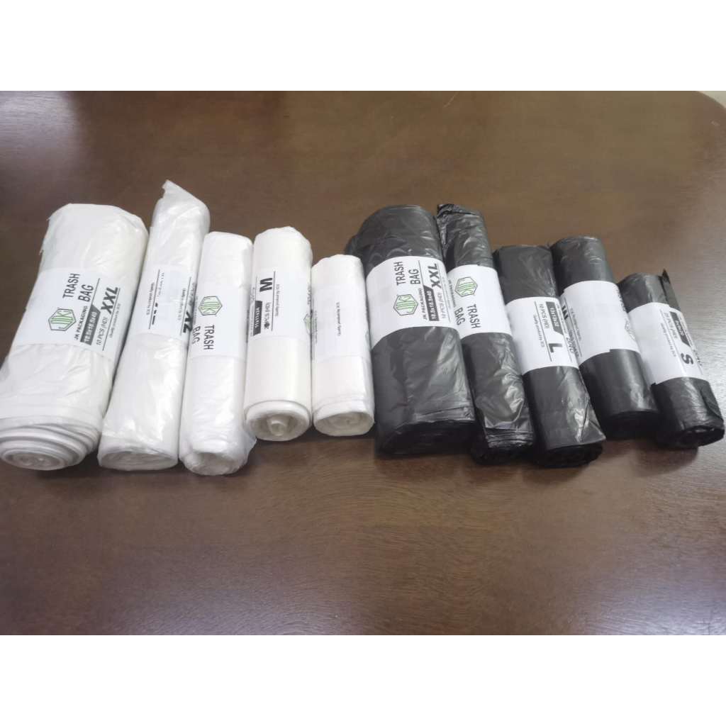 LY.1ROLL Trash bag Garbage bag Black/transparent Small/Medium/Large/XL ...