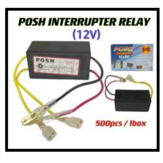 COD POSH INTERRUPTER RELAY (12V) | Shopee Philippines