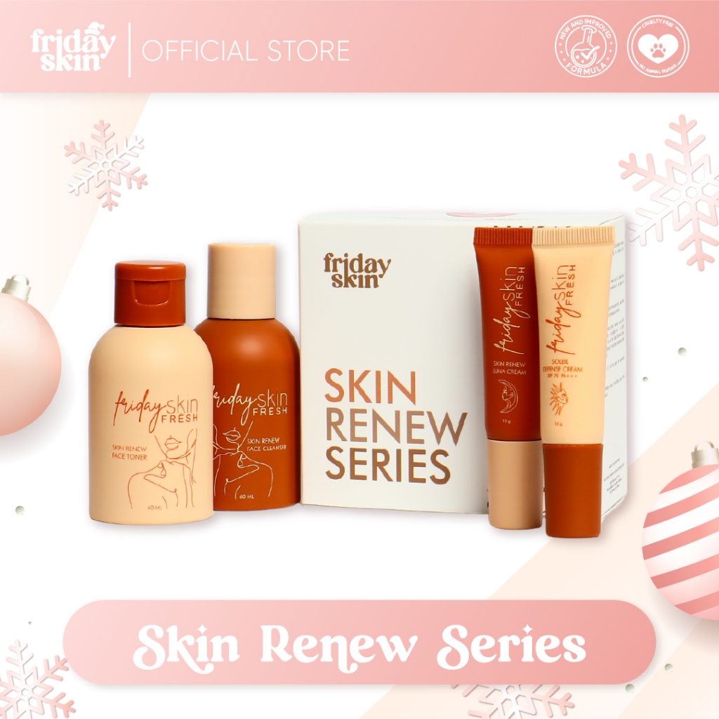 Friday Skin Fresh Renew Series (Mild Rejuvenating Set) | Shopee Philippines