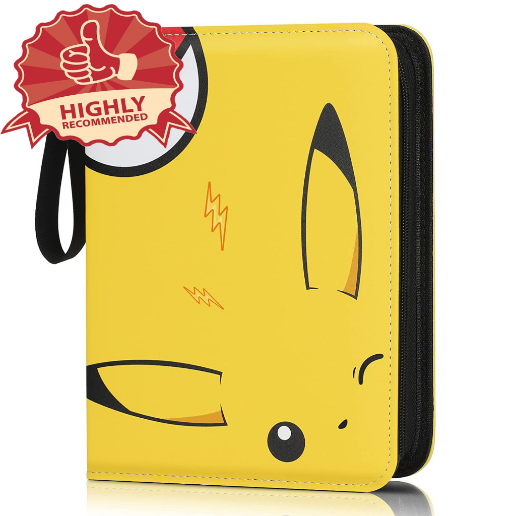 Pokémon Card Album Pokémon Game Card Book Pokémon 4 Grid loose-leaf ...