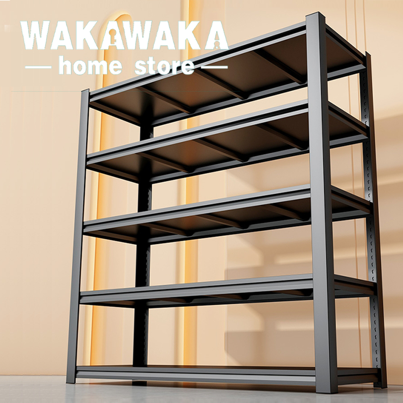 Steel Rack Boltless Rack 5 Layer Heavy Duty Adjustable Height Stante ...