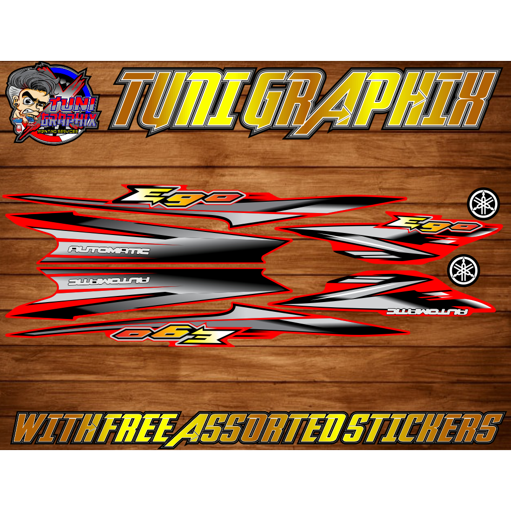 MIO SPORTY / MIO 1 / SOULTY DECALS EGO 2006 - 2007 w/ freebies | Shopee ...