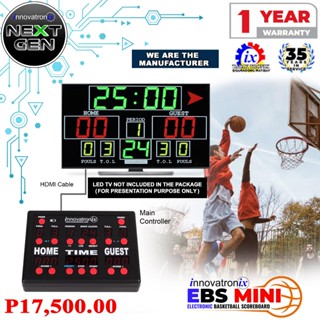 Innovatronix NextGen Electronic Basketball Scoreboard EBS ...