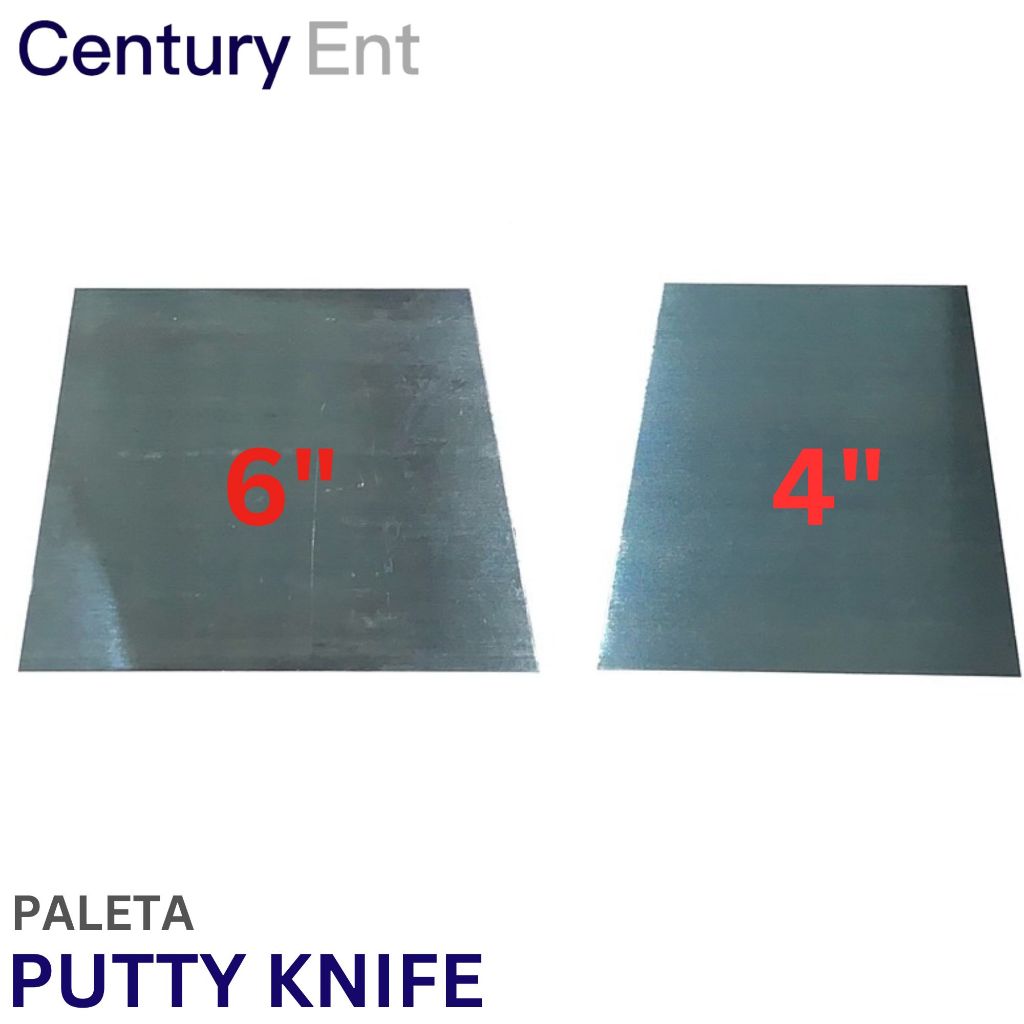 Paleta | Putty Knife w/o Handle | For Body Filler Masilya | Shopee ...