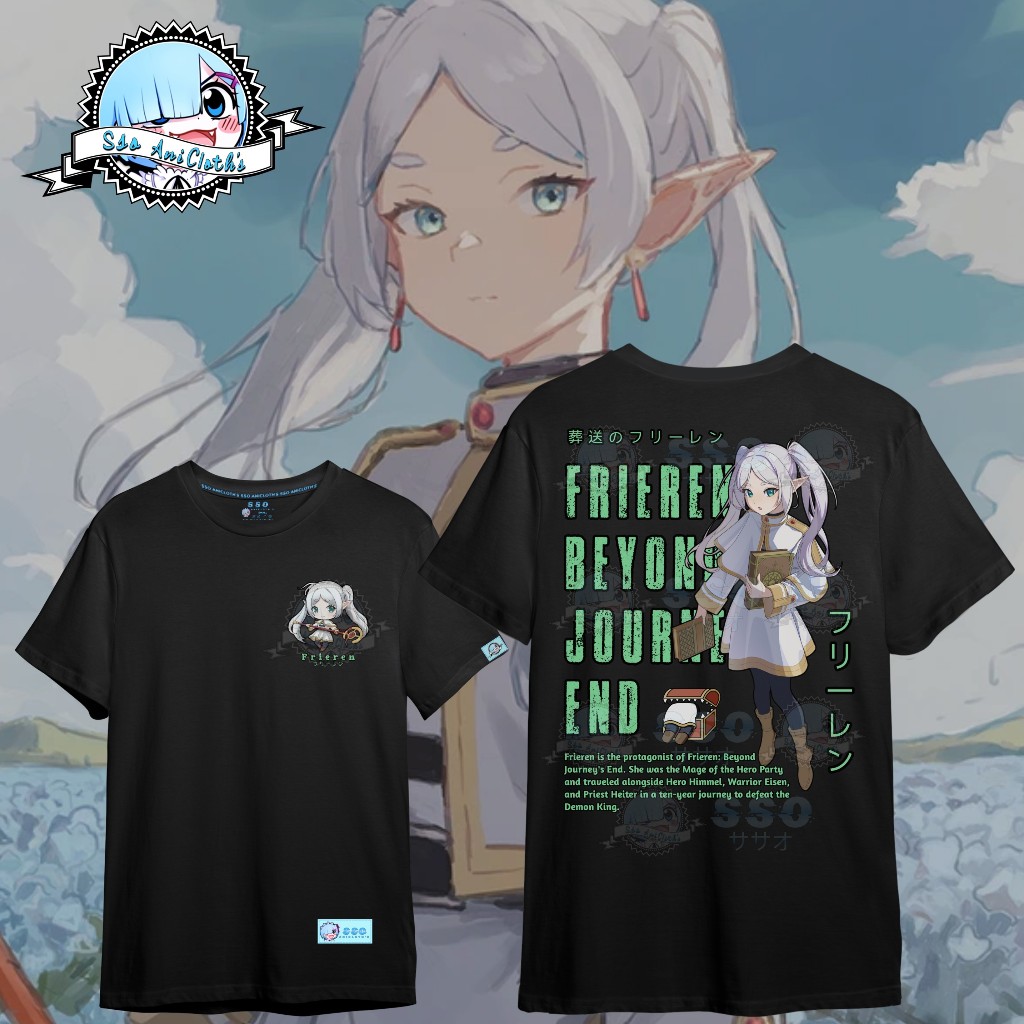 Anime Shirt - Frieren - Frieren: Beyond Journey's End | Shopee Philippines