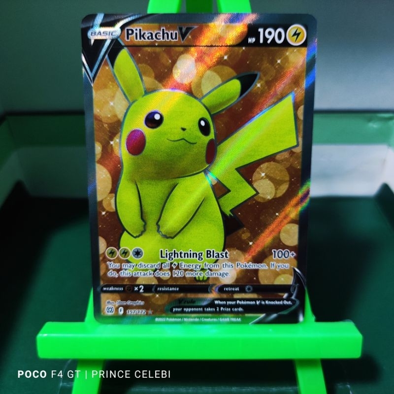 Pokemon TCG - Pikachu V Full Art | Shopee Philippines