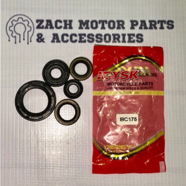 OIL SEAL KIT ENGINE BARAKO 1 / BC175 YSK BRAND | Shopee Philippines