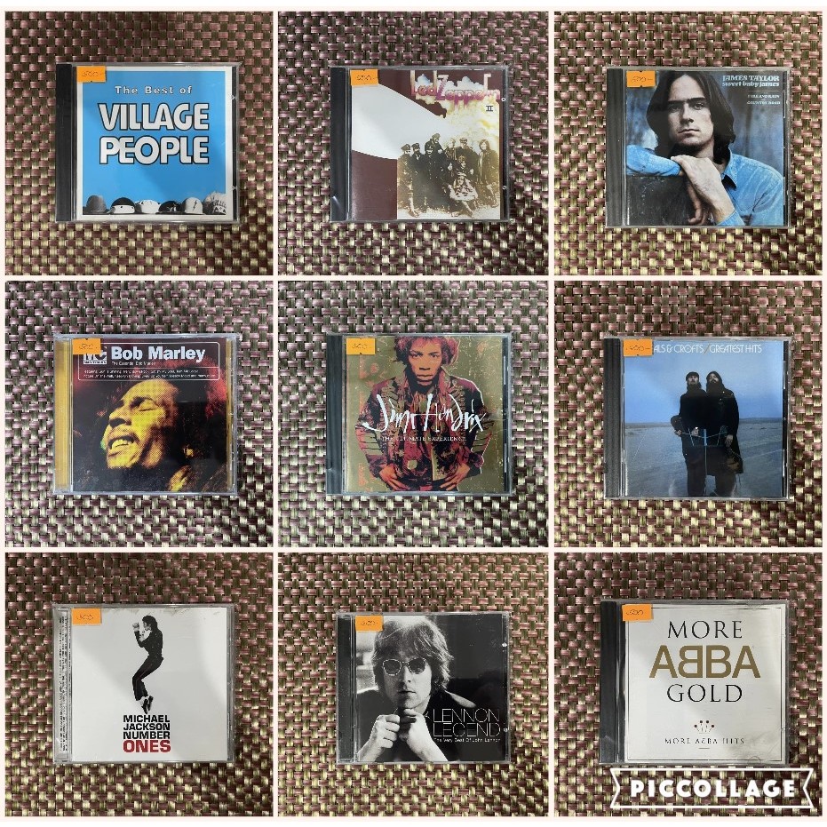 ASSORTED VINTAGE CDs / MUSIC COMPACT DISCS - BEYONCE, ABBA, MICHAEL ...