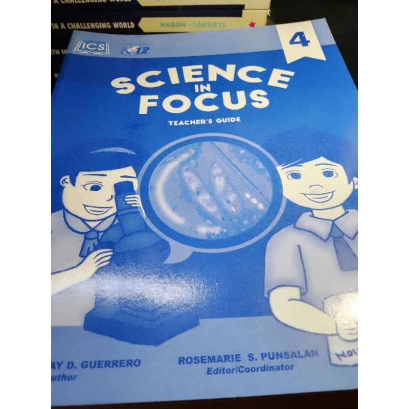 SCIENCE IN FOCUS grade 4 Teacher's guide (brandnew | Shopee Philippines