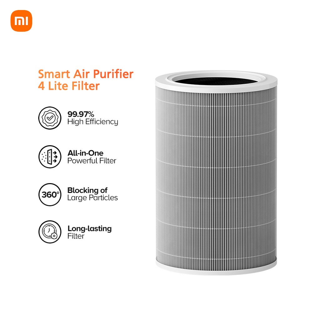 Xiaomi Smart Air Purifier 4 Lite Filter 3 layer filtration compatible w ...