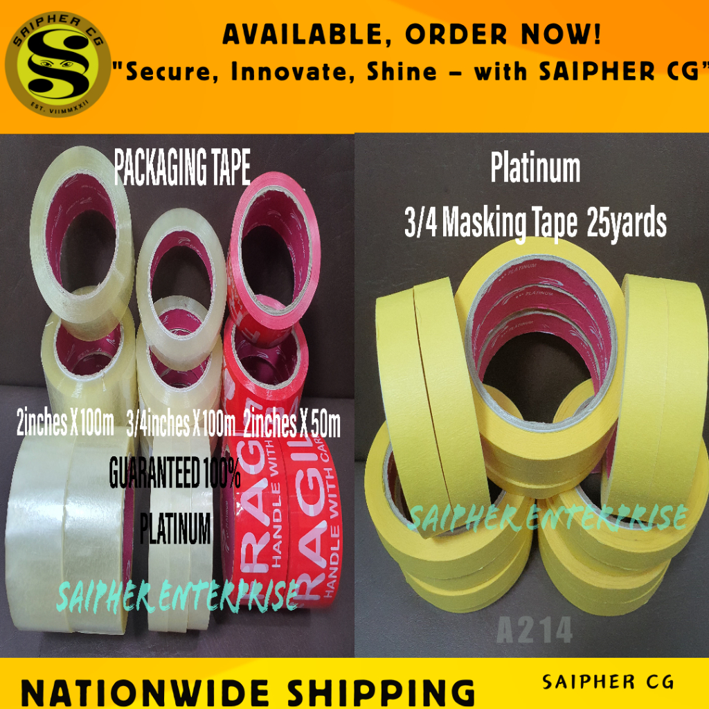 Guaranteed Authentic Tape for packaging, Masking, Fragile Sticker ...