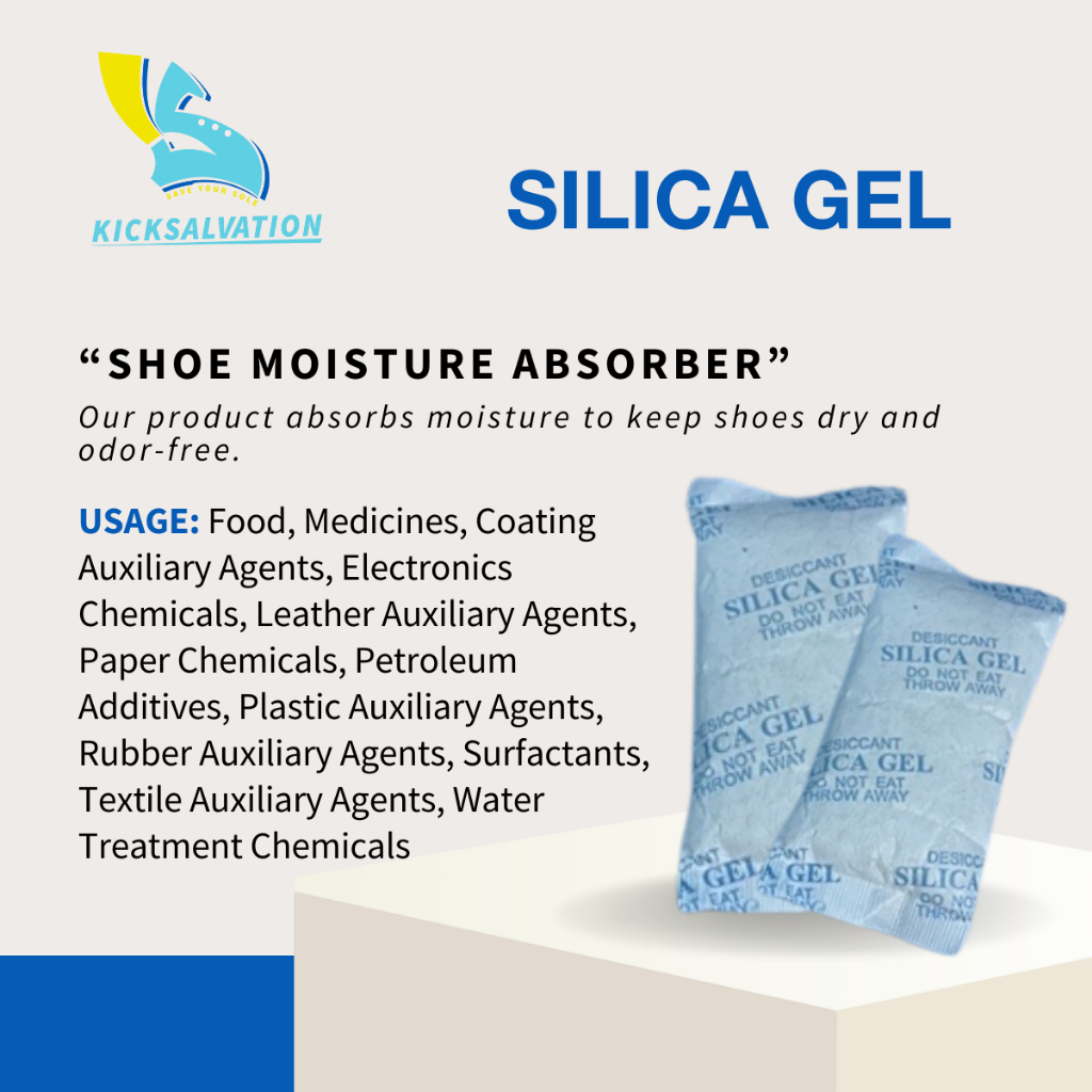 SHOE MOISTURE ABSORBER 25G 2PCS SILICA GEL | Shopee Philippines