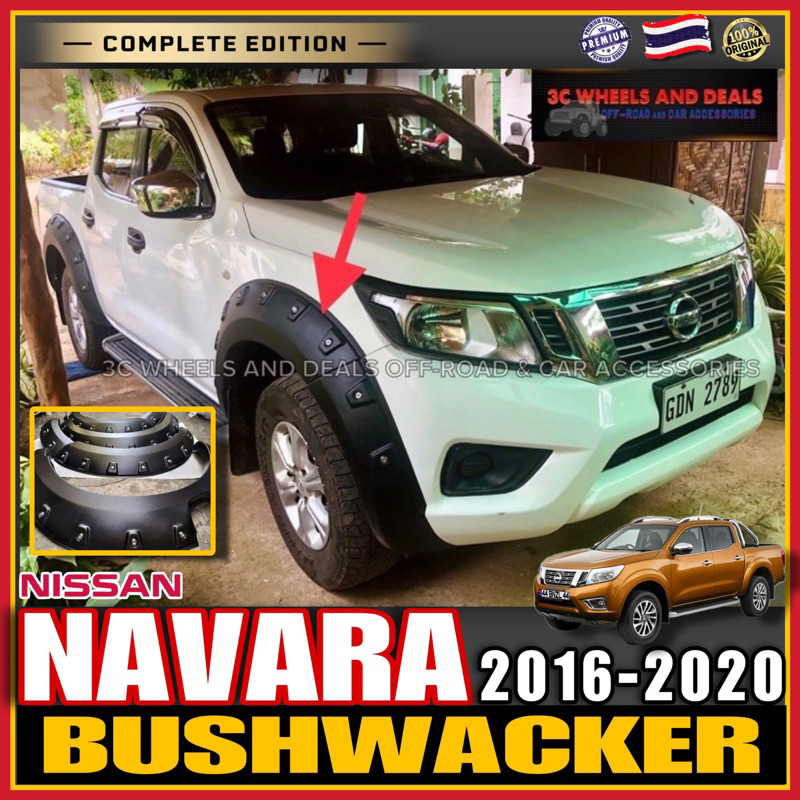 NISSAN NAVARA NP300 2016-2020 BUSHWACKER FENDER | Shopee Philippines