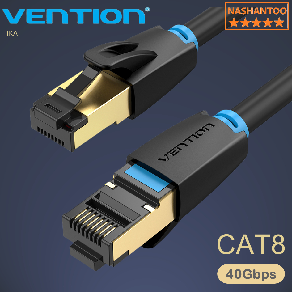 Vention 0.5M/1M/1.5M/2M/3M/5M/10M Cat.8 SFTP Patch Cable 40Gbps ...