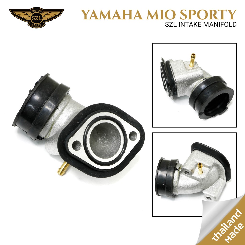 SZL MOTORCYCLE INTAKE MANIFOLD FOR YAMAHA MIO SPORTY MADE IN THAILAND ...