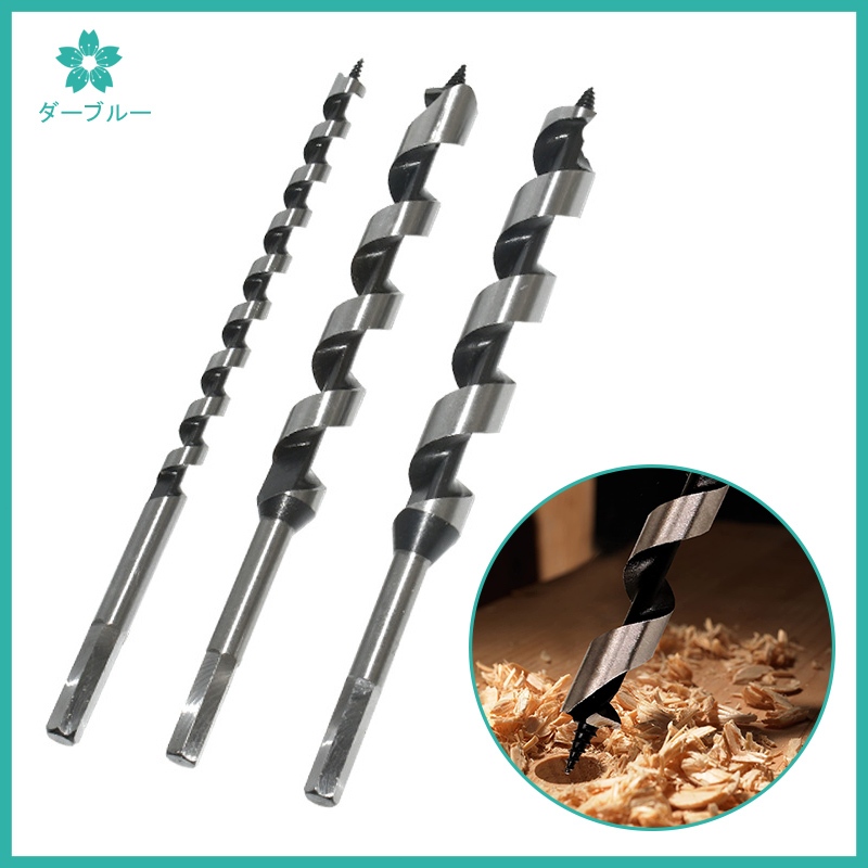 8/10/12/16/25mm Carpenter Auger Drill Bit SDS Plus for Wood 230mm Long ...