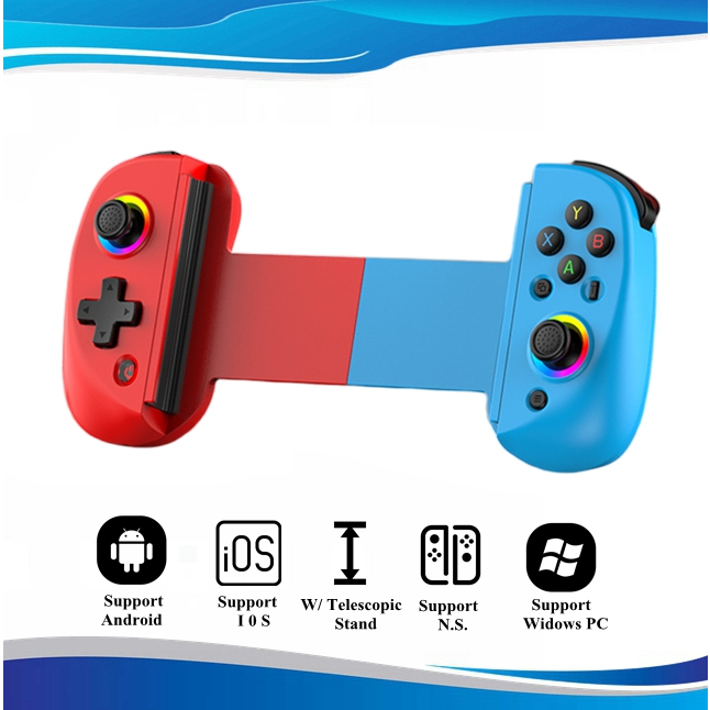 Ovleng D8 Stretchable Wireless Mobile Phone Game Controller For Android ...