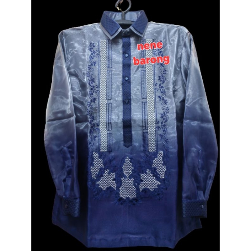 modern barong monochromatic for adult | Shopee Philippines