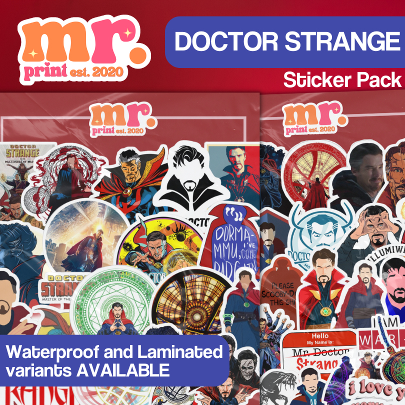 DOCTOR STRANGE | WATERPROOF STICKERS | Shopee Philippines