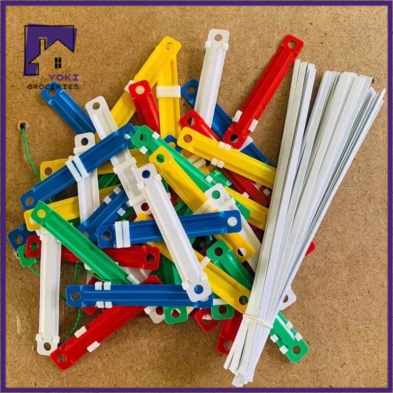 50pcs/box 7cm/70mm Fasteners long Plastic Office Fasteners School ...